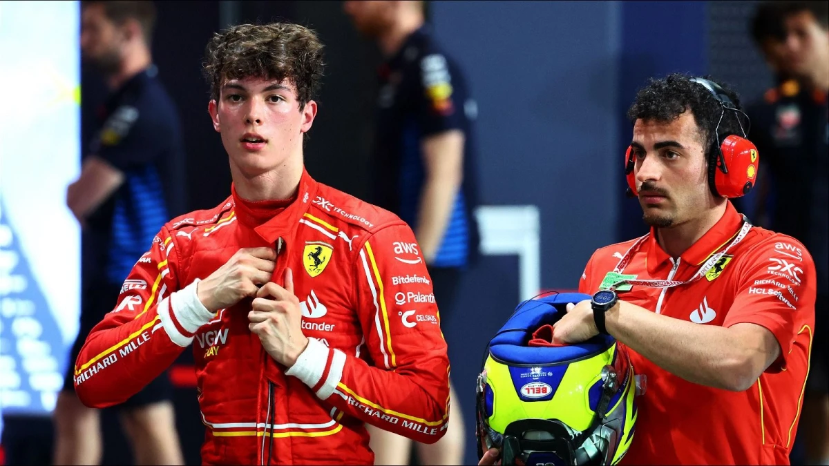 Ferrari's Ollie Bearman shines in shock F1 debut, earns Max Verstappen ...