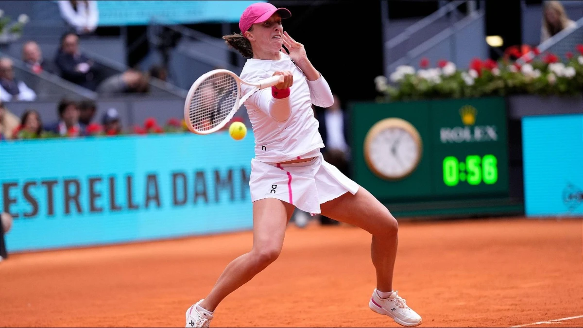 Iga Swiatek sees off Madison Keys reach Madrid Open final