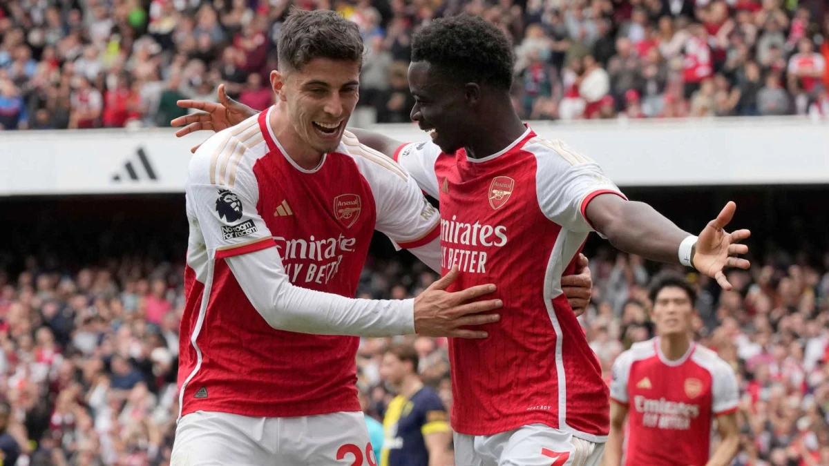 Kai Havertz relishing being part of the Premier League title race at ...