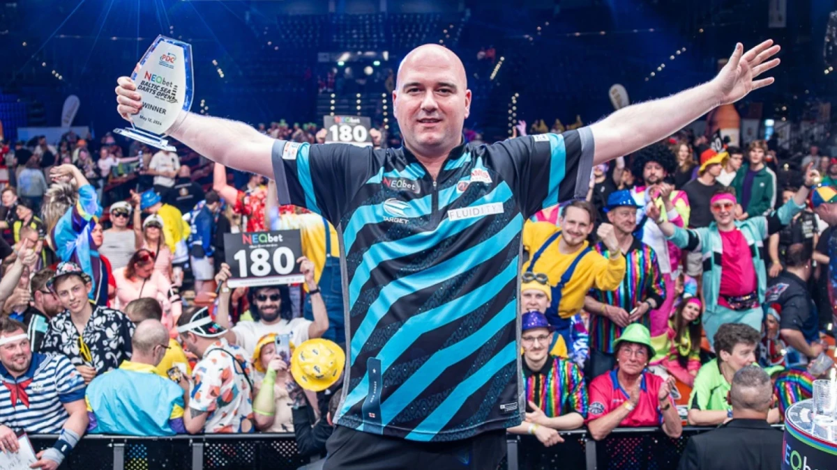 'It's been a while' - Rob Cross delighted after ending PDC title ...
