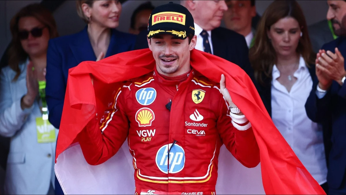 Charles Leclerc overcame tears and 'curse' to win Monaco Grand Prix