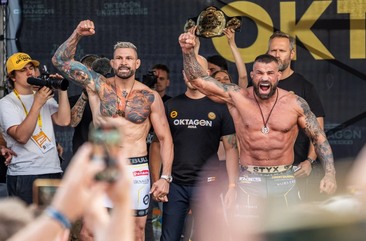 OKTAGON 58 weigh-in results: Karlos Vemola and Attila Vegh ready for ...