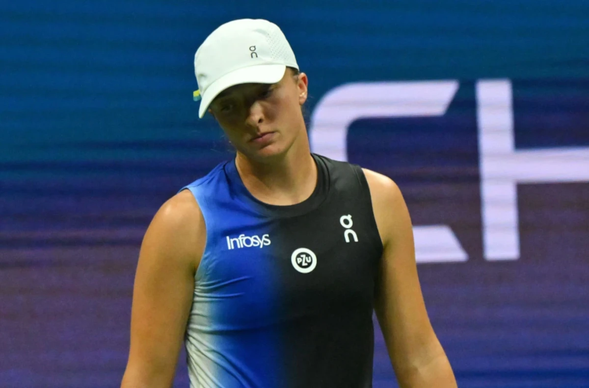 It's pretty exhausting being world number one, says crestfallen Iga Swiatek