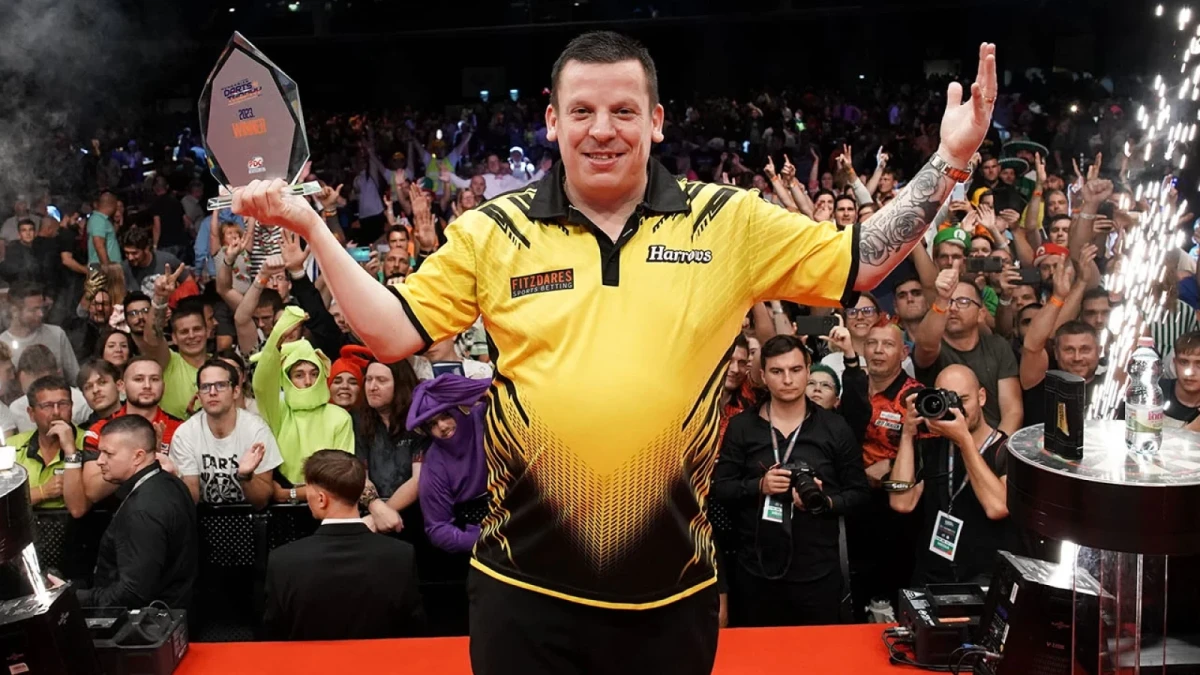 Dave Chisnall beats Luke Humphries again to win Hungarian Darts Trophy
