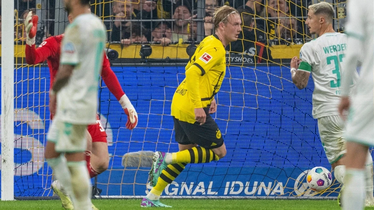 Julian Brandt shines as Borussia Dortmund triumph over Werder Bremen
