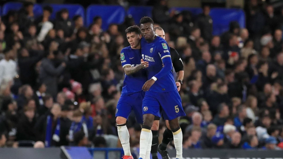 Benoit Badiashile on target as Chelsea defeat Blackburn in the Carabao Cup