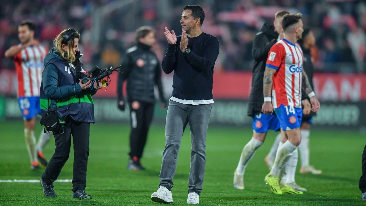 Girona coach Michel's winter transfer aspirations heat up amid La Liga ...
