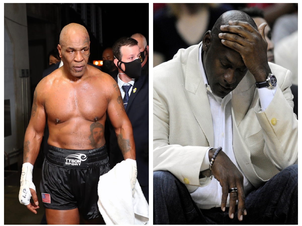 The night Mike Tyson wanted to 'bust up' NBA icon Michael Jordan ...