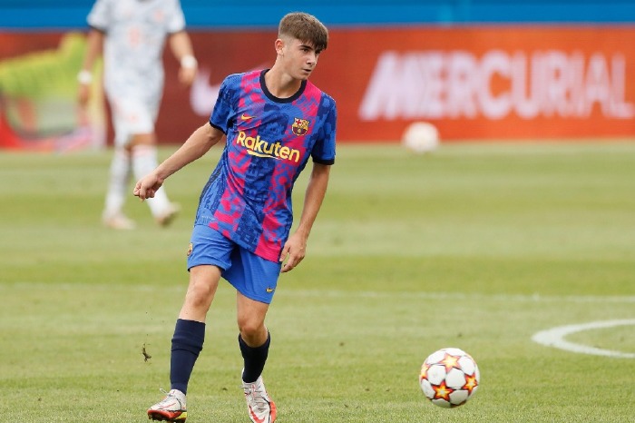 Barcelona have secured La Masia star Aleix Garrido with long-term ...