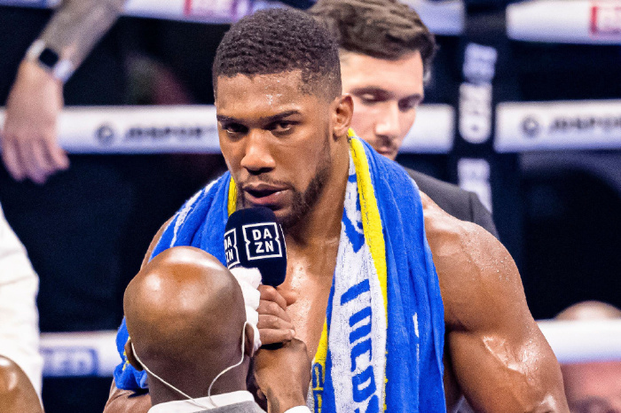 Anthony Joshua targets Tyson Fury following win over Jermaine Franklin ...