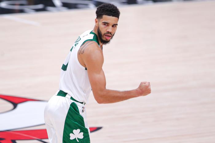 Jayson Tatum breaks All-Star scoring record to win award named after ...