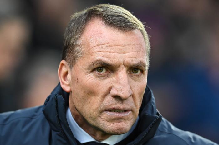 Leicester manager Brendan Rodgers incredulous as Man Utd's Marcel ...