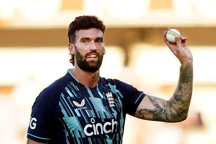 Reece Topley humble after his record figures help England to ...