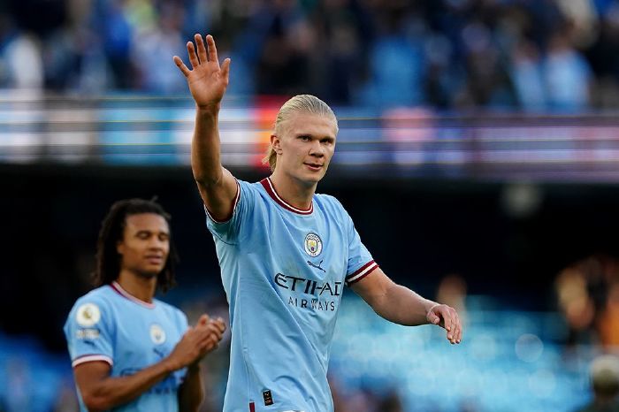 Manchester City manager Pep Guardiola is blown away by Erling Haaland's numbers already ...