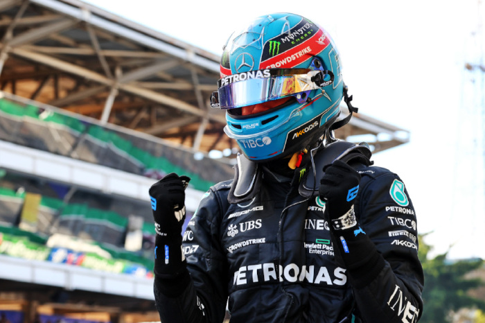 F1 news: George Russell storms to spectacular sprint race win in Brazil ...