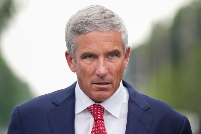 PGA Tour commisioner Jay Monahan blames US government for forcing their ...