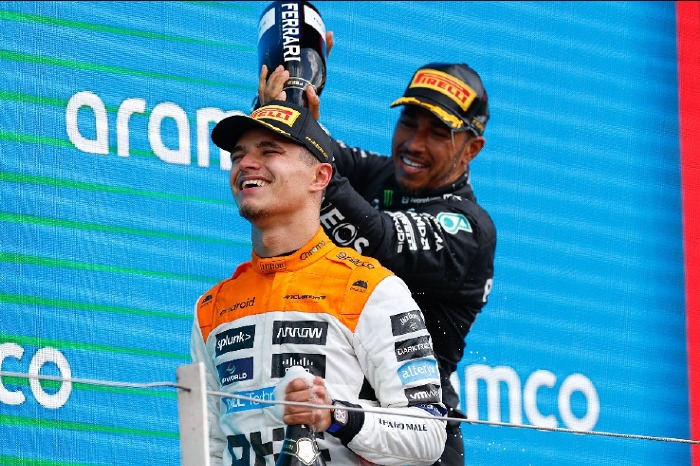 Lewis Hamilton applauds McLaren's impressive performance at the British ...