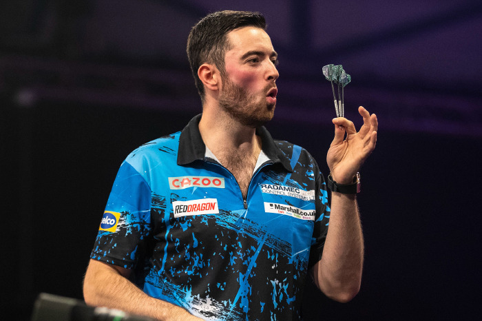 Luke Humphries storms past Michael van Gerwen into Cazoo Grand Slam of ...