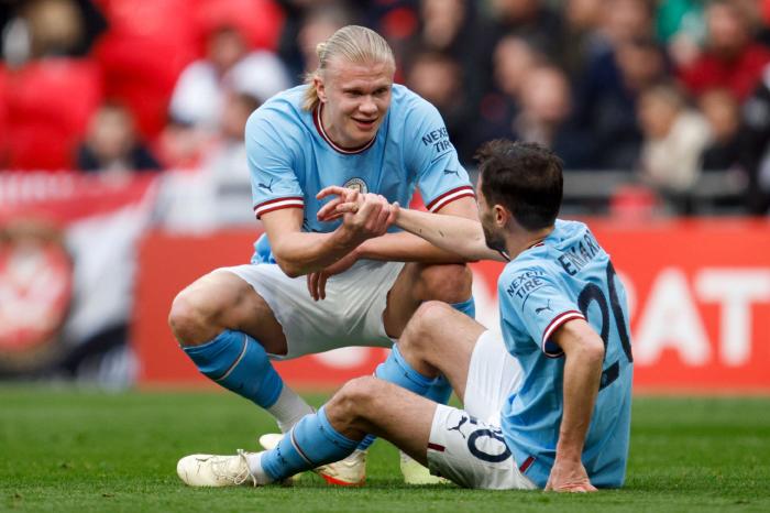 Manchester City boss Pep Guardiola: 'Special striker' Erling Haaland deserves his success ...