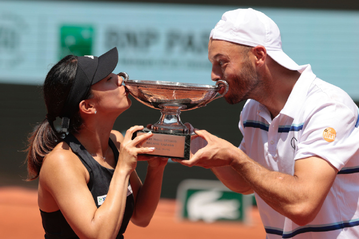Redemption for Miyu Kato as she wins French Open mixed doubles title ...
