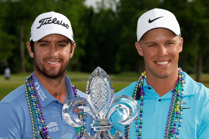 PGA Tour news: Nick Hardy and Davis Riley combine to win Zurich Classic ...
