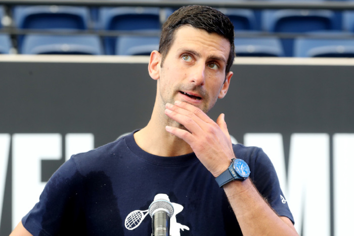 Novak Djokovic got 'very emotional' seeing enthusiastic reception on ...