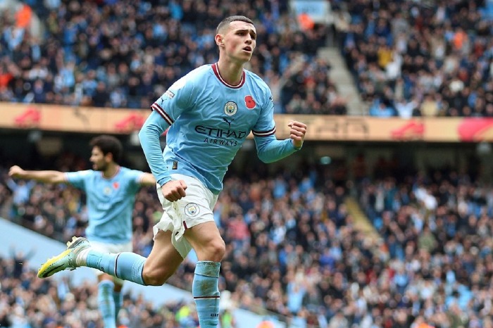 Manchester City boss Pep Guardiola throws his support behind Phil Foden ...