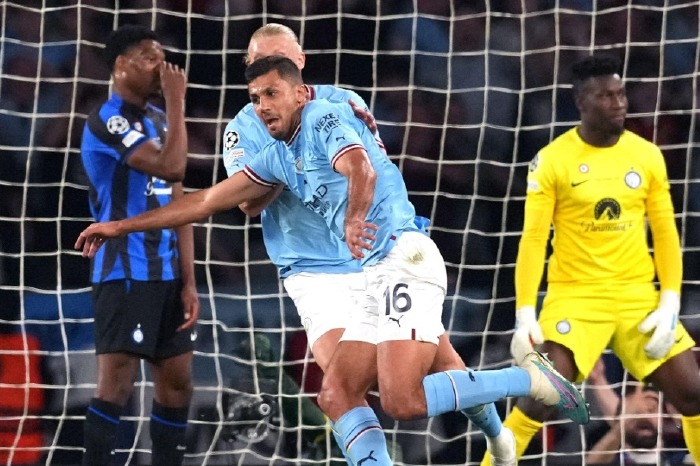 Manchester City midfielder Rodri named Champions League player of the ...