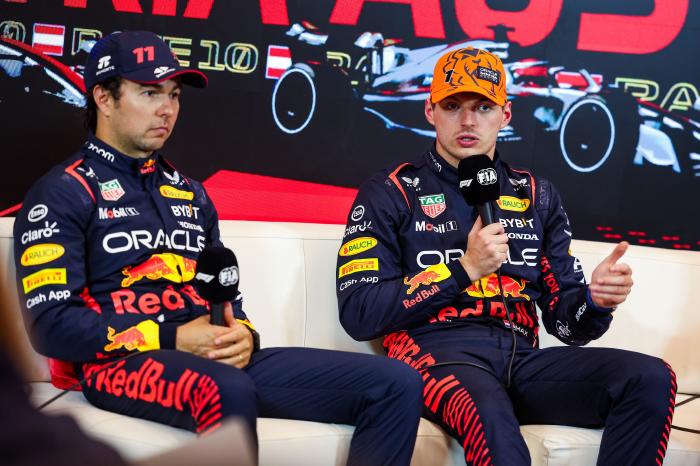 Max Verstappen backs Red Bull teammate Sergio Perez after podium finish at Hungaroring | PlanetSport