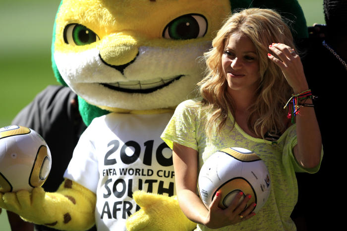 The most memorable World Cup anthems of all time: Shakira, Ricky Martin ...