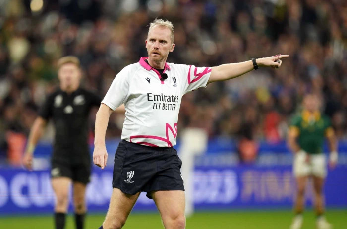 Referee Wayne Barnes announces retirement after officiating 2023 Rugby ...