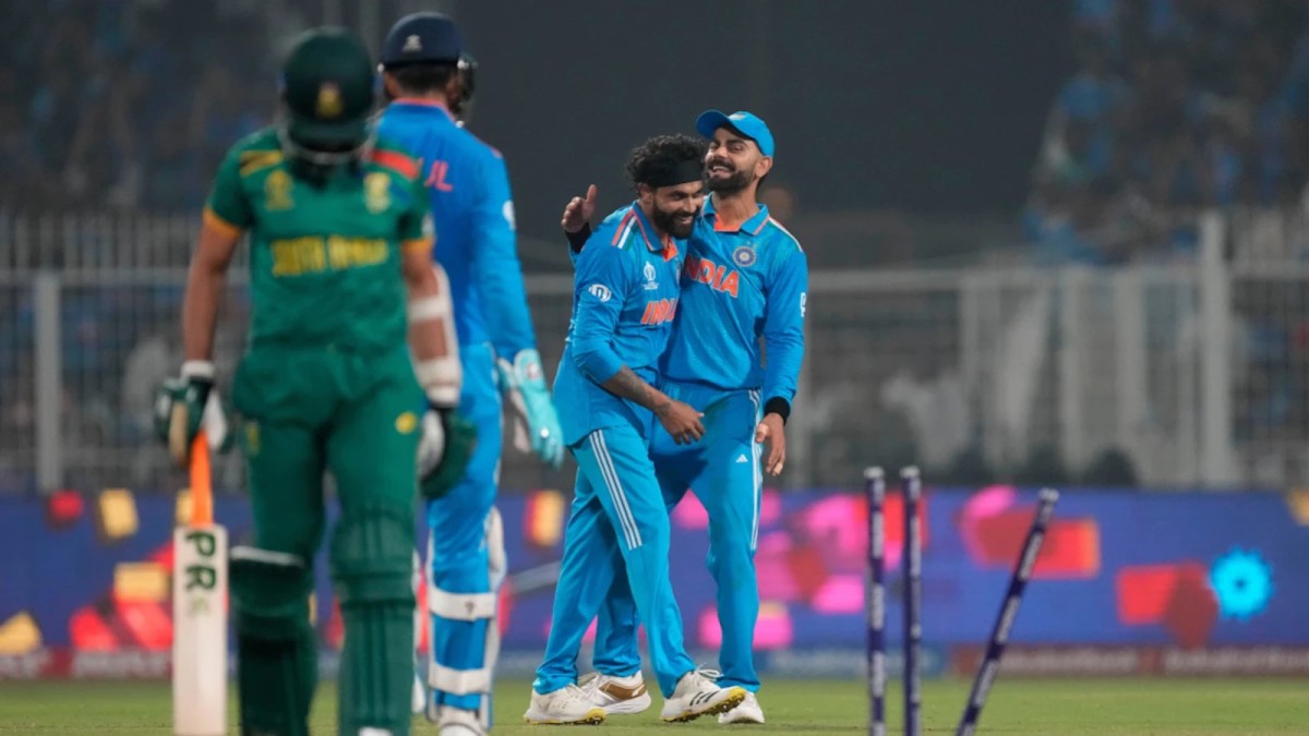 Ravindra Jadeja leads India to comprehensive Cricket World Cup win over ...