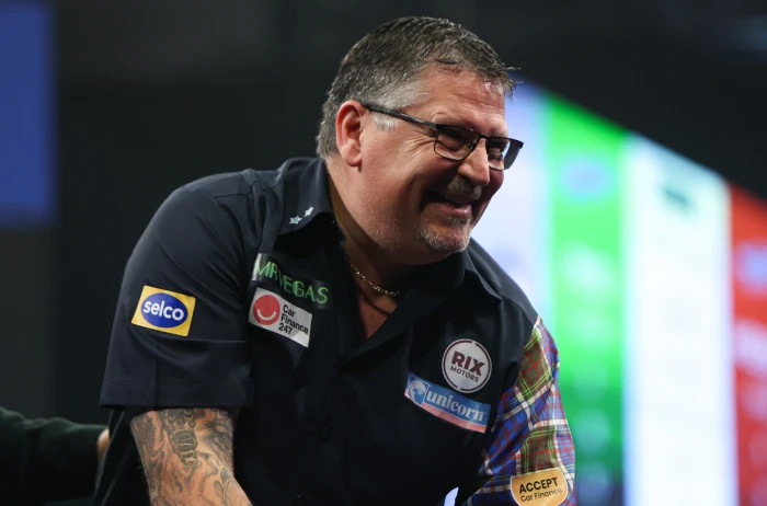 Gary Anderson on top as Luke Littler makes early exit in Players ...