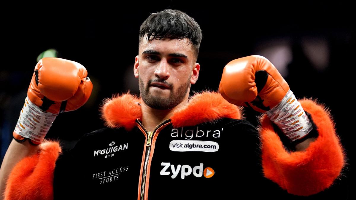 Adam Azim oozing confidence going into super-lightweight fight against ...