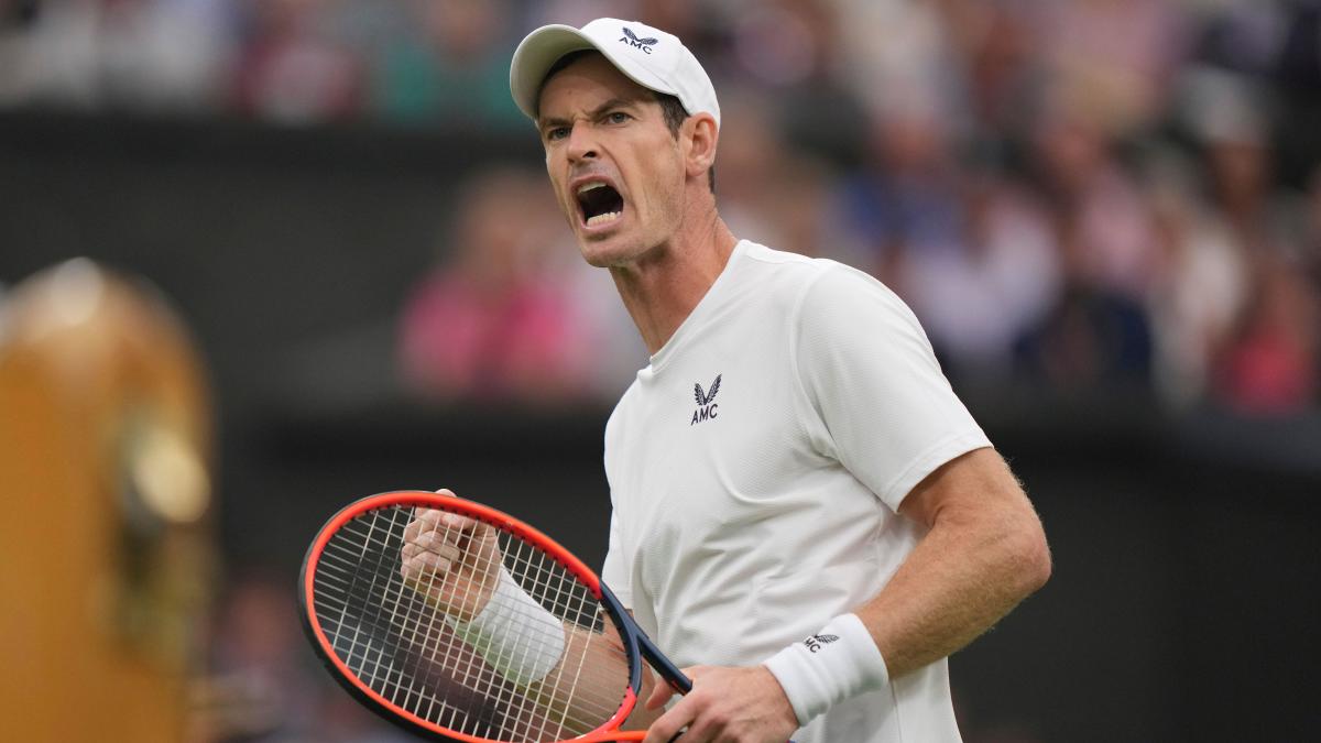 Andy Murray races into second round of Wimbledon after victory over ...