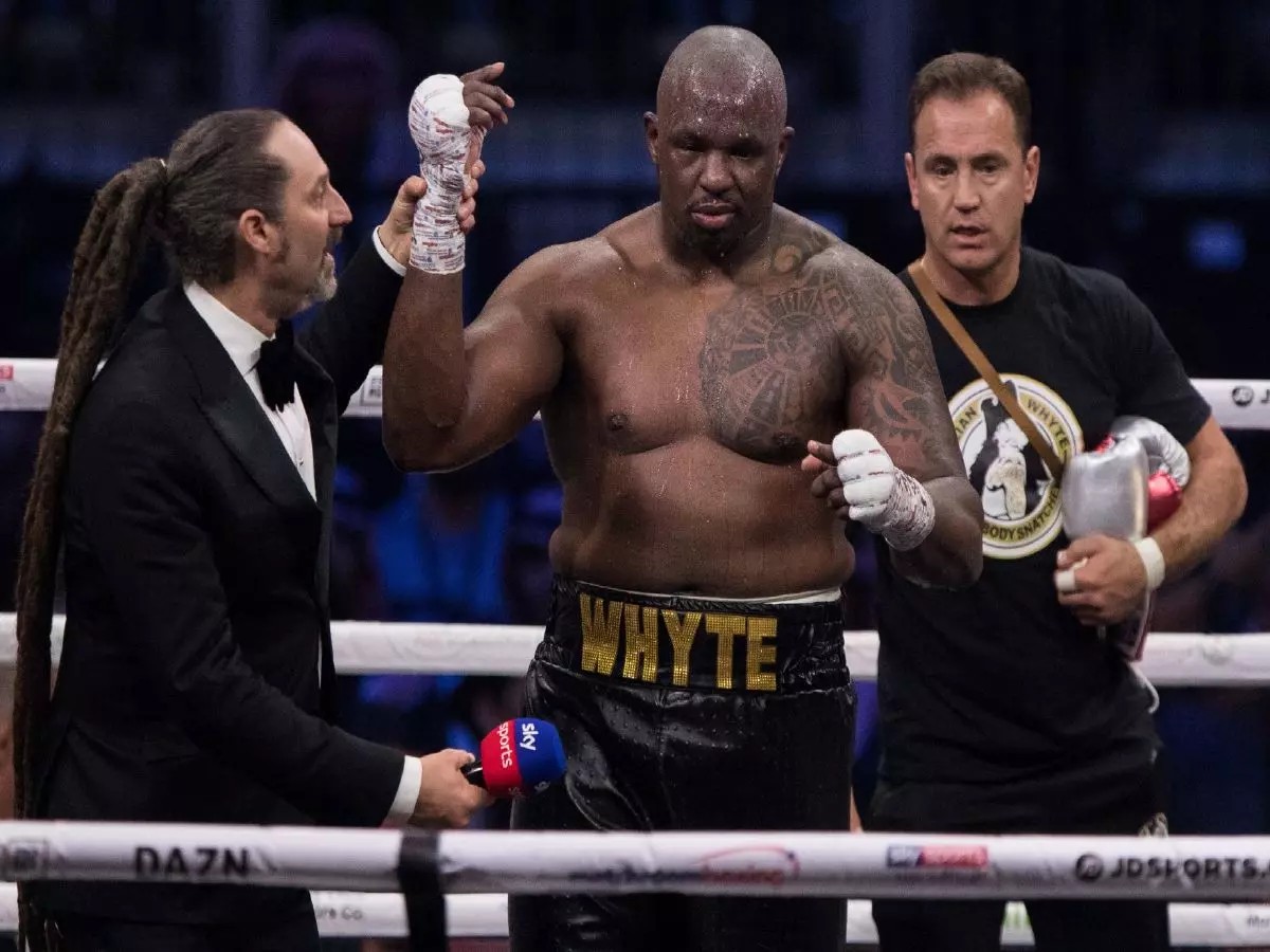 Dillian Whyte's five-fight form guide ahead of Otto Wallin bout