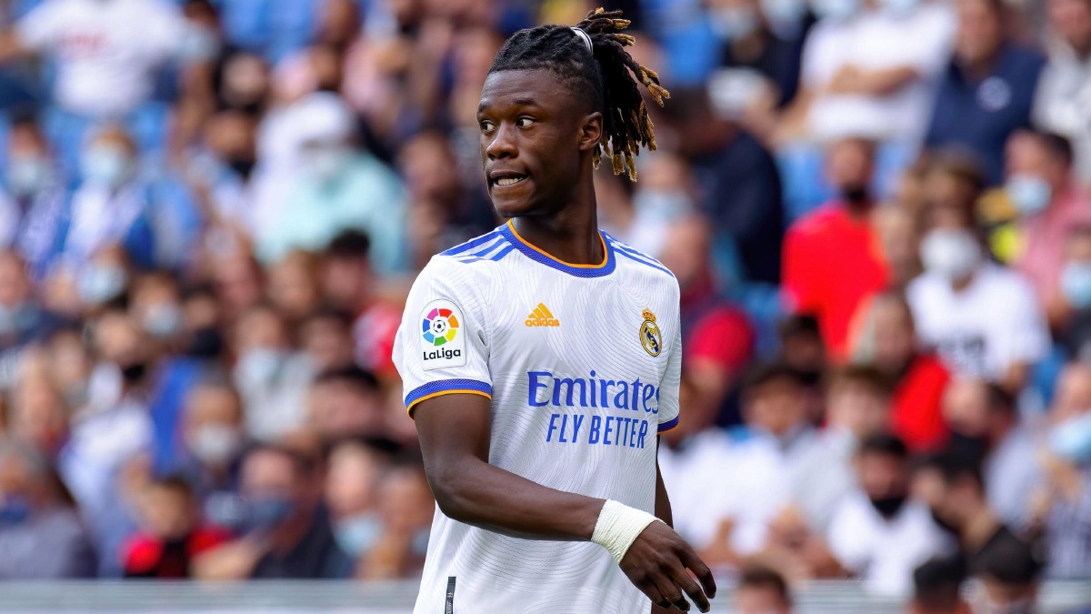 Real Madrid midfielder Eduardo Camavinga, on playing out of position