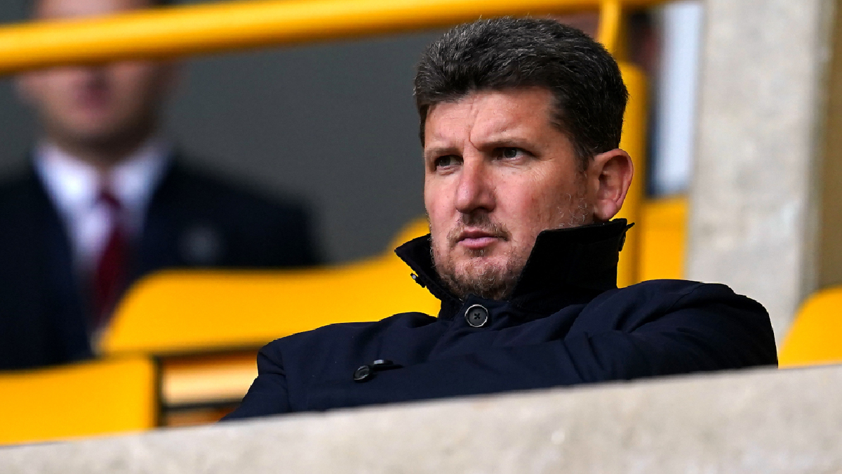 Sporting director Filippo Giraldi heads for the Nottingham Forest exit door