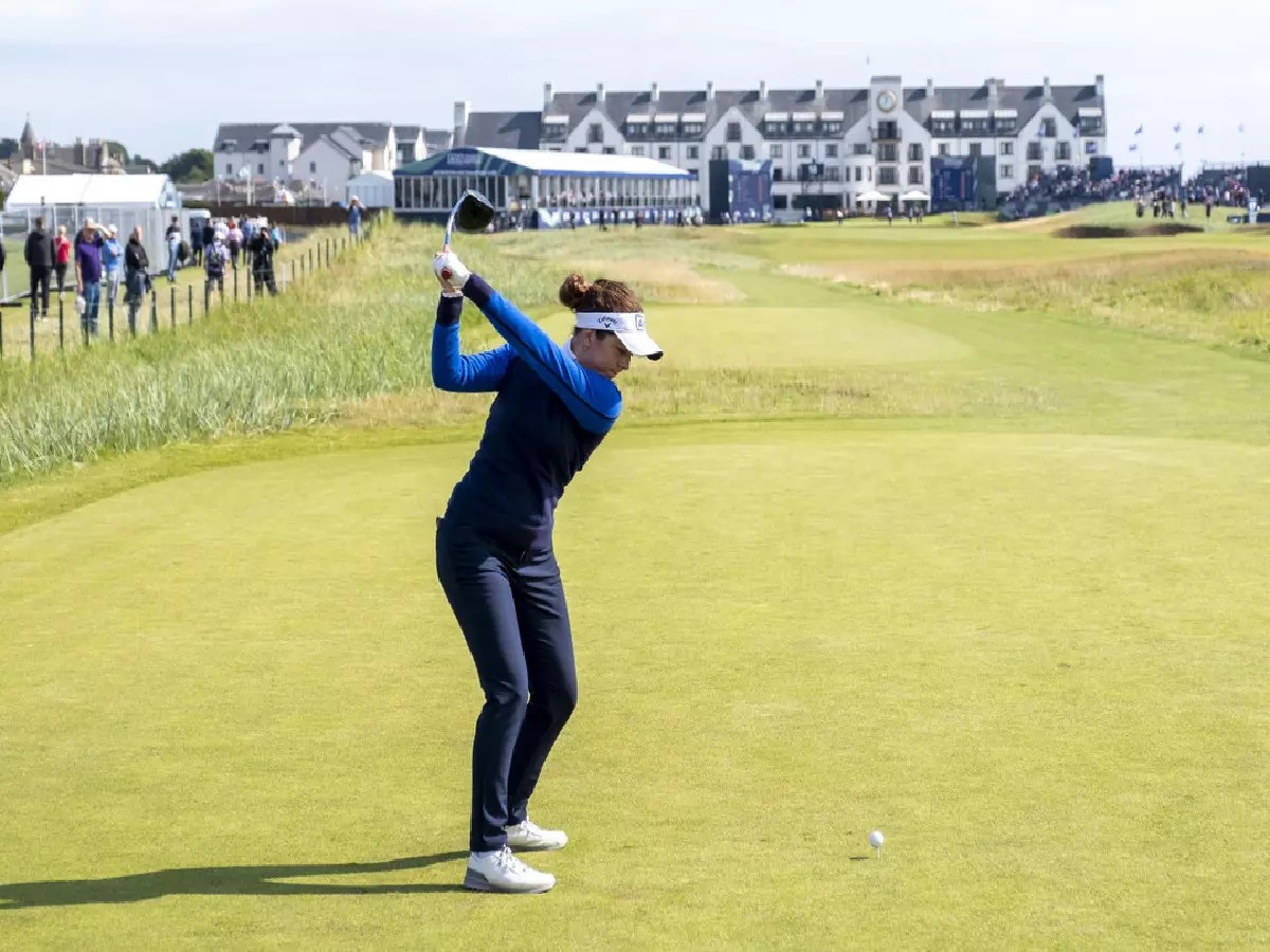 Georgia Hall sharing the lead at the AIG Women’s Open at halfway ...