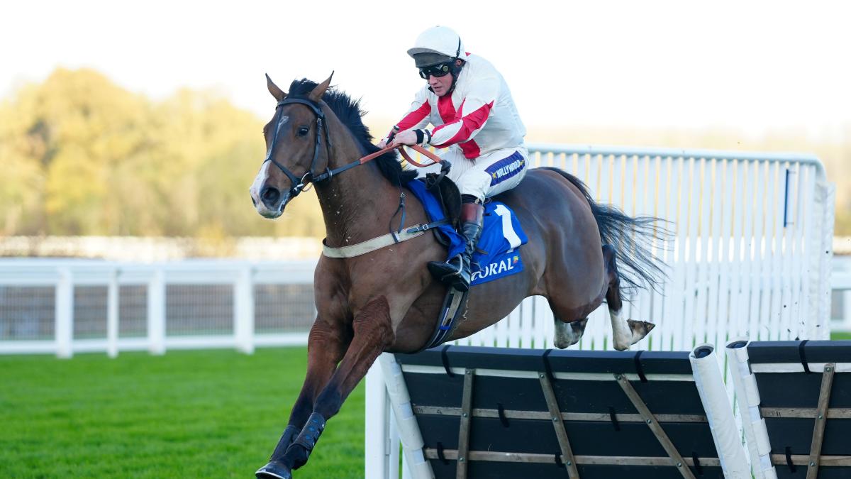Jamie Moore steers Goshen to Coral Hurdle honours at Ascot