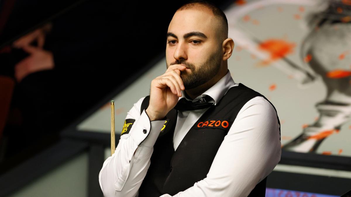 World Snooker Championship: Ronnie O’Sullivan to face outspoken Hossein ...