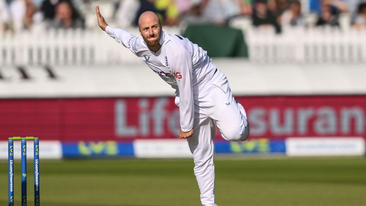 England spinner Jack Leach ruled out of the Ashes with a back stress ...