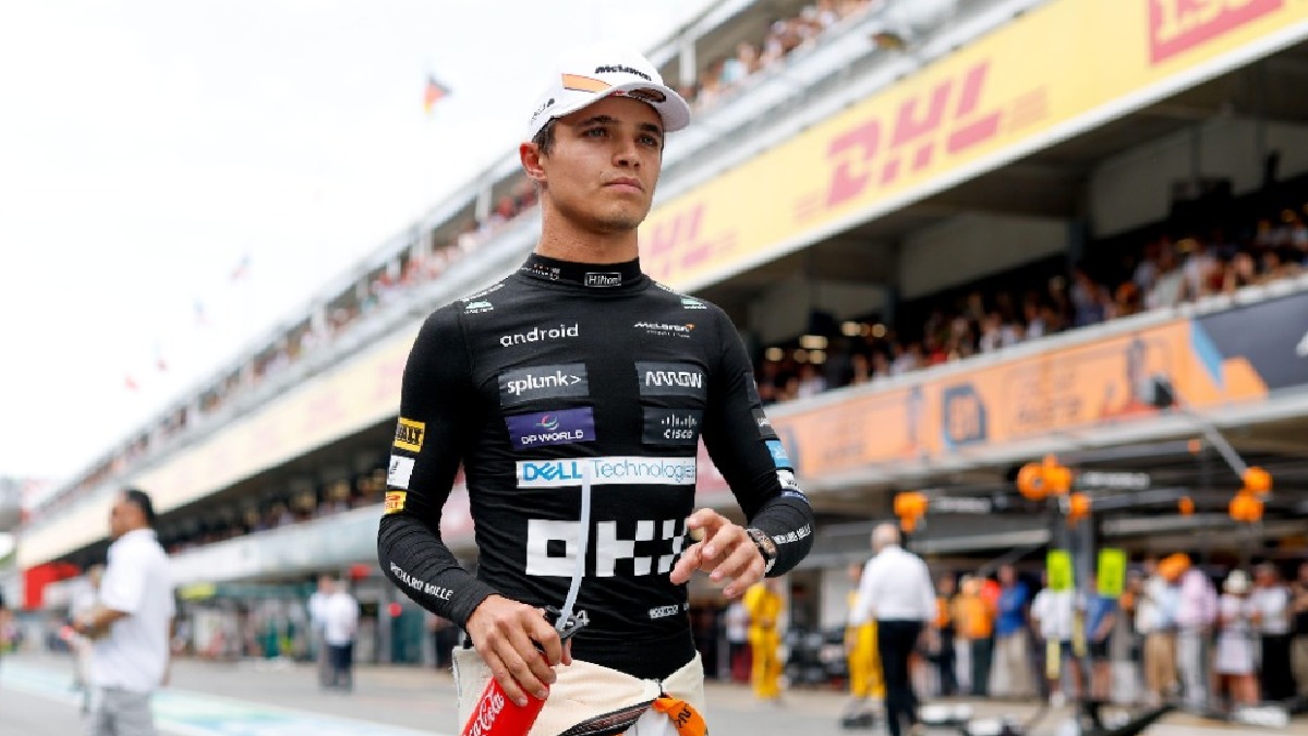 McLaren driver Lando Norris frustrated by Lewis Hamilton accident but ...
