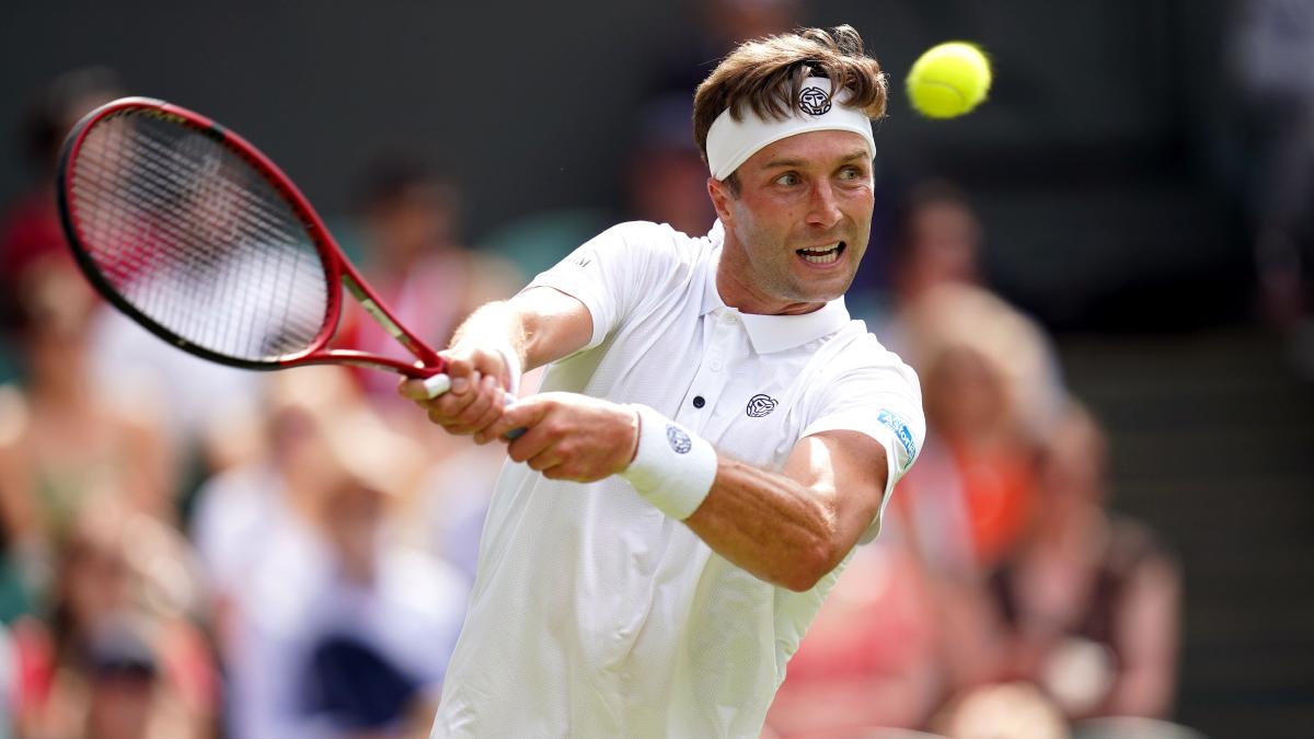 Liam Broady sends fourth seed Casper Ruud packing in five sets at Wimbledon