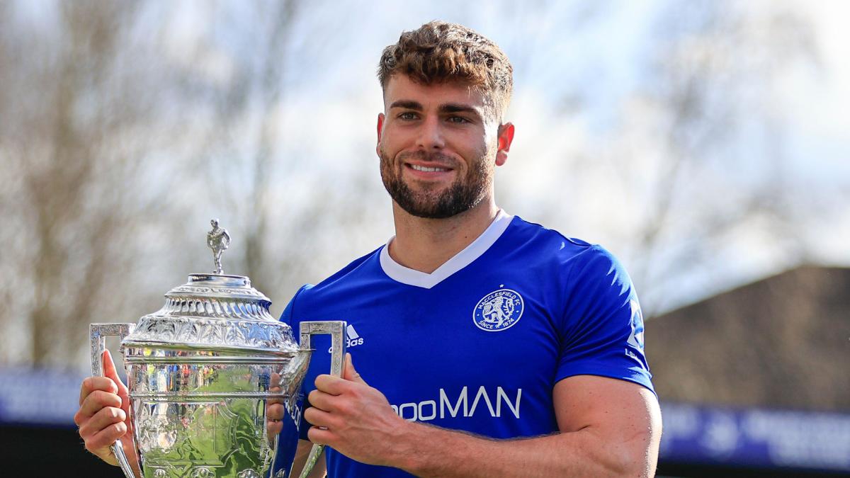 Love Island recruit Macclesfield top scorer Tom Clare