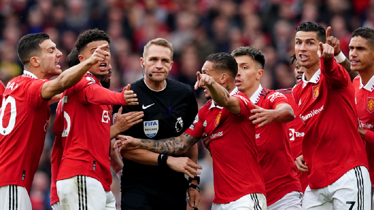 Manchester United fined £82,000 for failure to control players in two ...