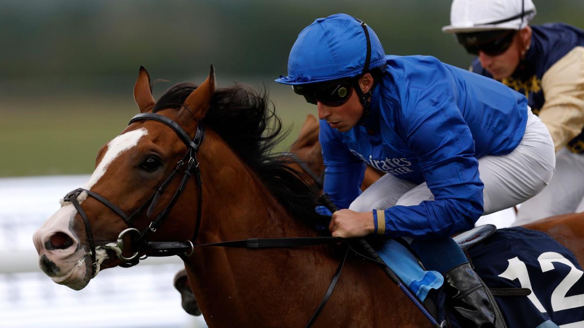 Mischief Magic scores for Charlie Appleby in Breeders' Cup Juvenile Turf Sprint