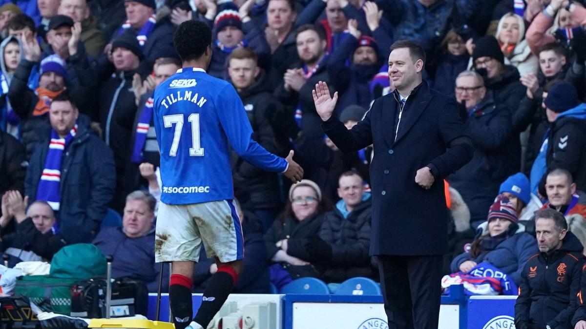 Michael Beale delighted by Rangers' attacking masterclass against Hearts