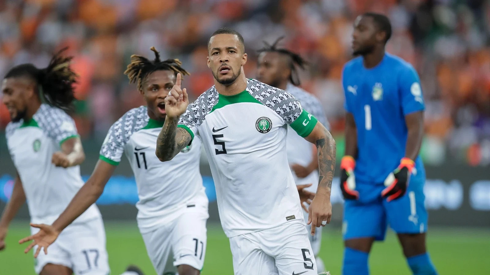 William Troost-Ekong scores decisive penalty in Nigeria victory over ...