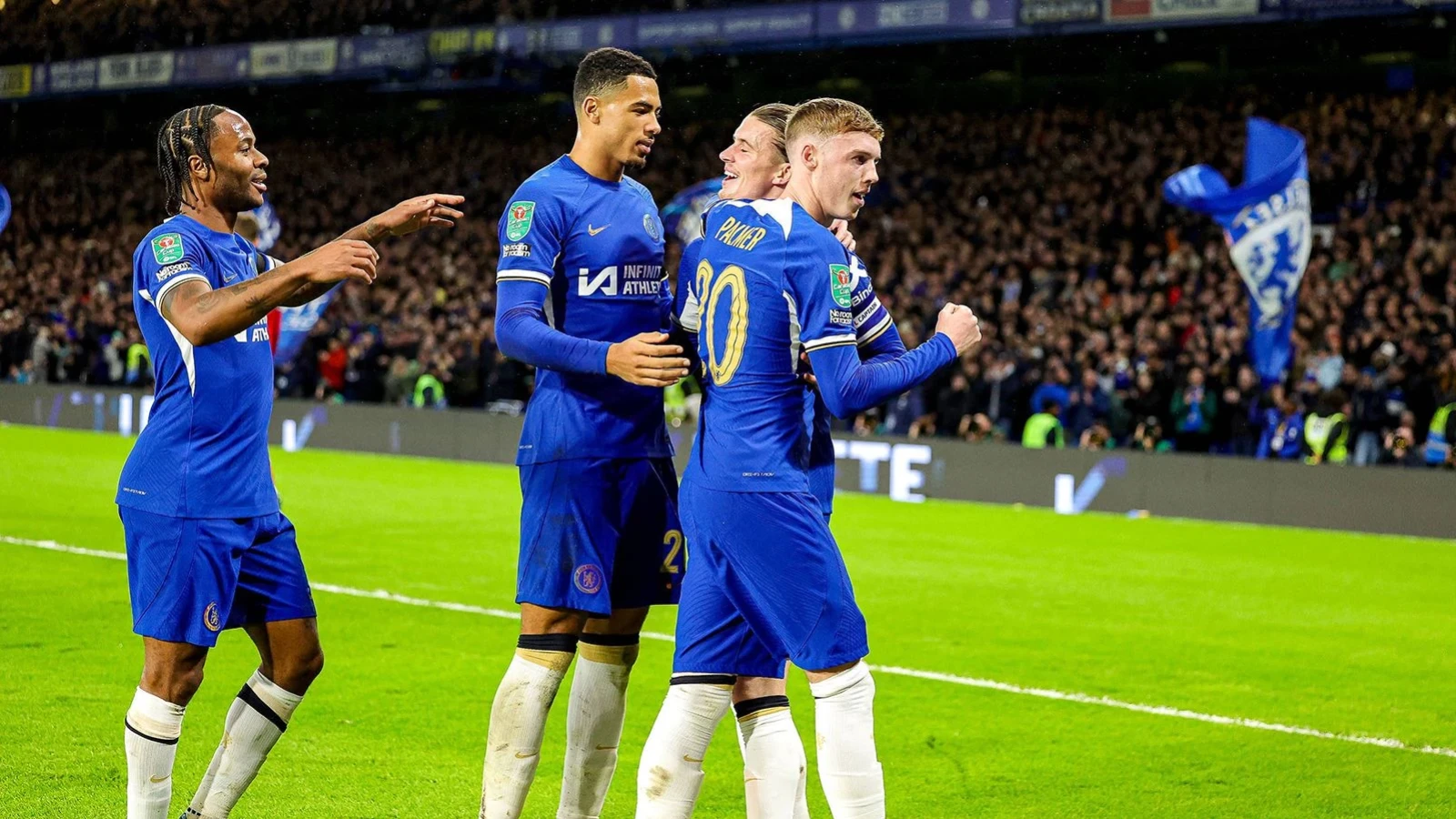 Chelsea thrash Middlesbrough to reach Carabao Cup final